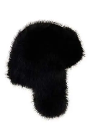 Stella McCartney Eco Fur Aviator Hat