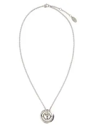 VIVIENNE WESTWOOD Metal Orb Necklace - Silver