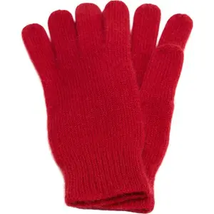 Mango Cashmere Gloves - Red