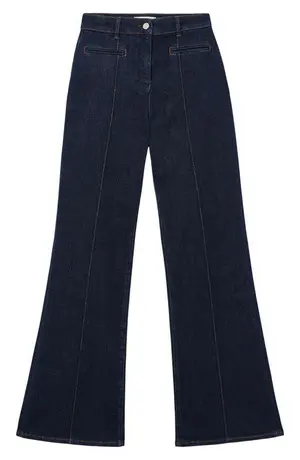 REISS Claude Pintuck Flare Jeans