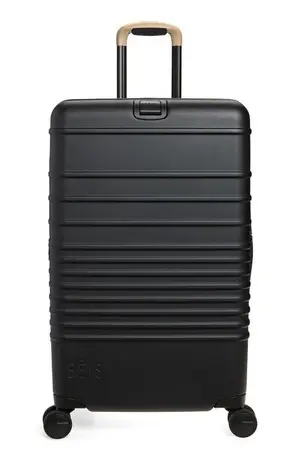 BEIS The Medium Check-in 26-inch Hardside Rolling Suitcase - Black
