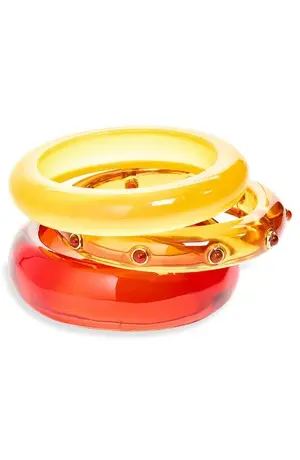 LUV AJ The Amalia Bangle Set