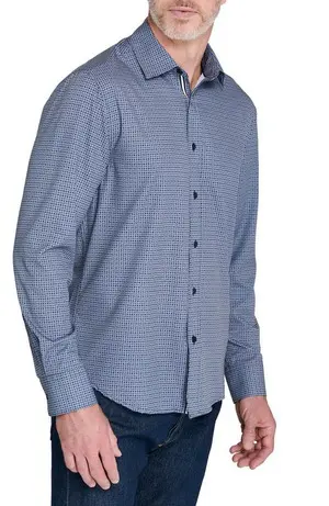 BROOKLYN BRIGADE Pier Basketweave Performance Shirt