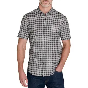 BROOKLYN BRIGADE Borough Check Performance Shirt - Olive