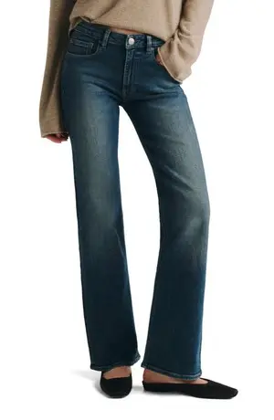 DL1961 Bella Mid Rise Slim Bootcut Jeans - Deep Willow