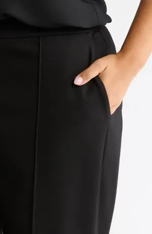 Eileen Fisher Pintuck Wide Leg Pants
