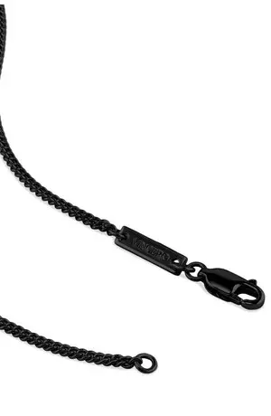 VINCERO Birthstone Pendant Necklace - Black-october