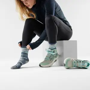 Smartwool Hike Targeted Cushion Dragon Mid Crew Socks - Deep Navy