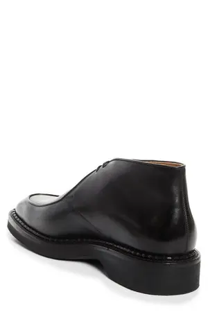 John Lobb Smith Leather Chukka Boot - Black
