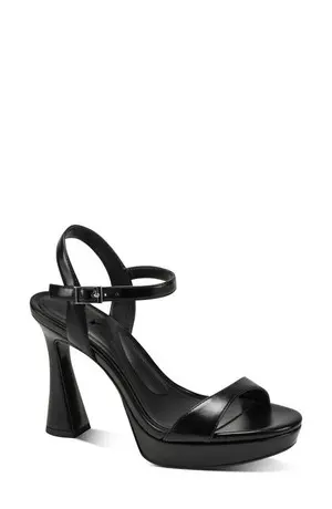 Dkny Cherish Platform Sandal - Black