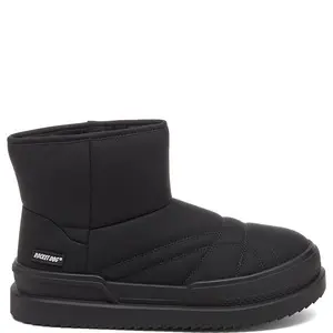 ROCKET DOG Ryder Faux Suede Platform Slipper Boots - Black