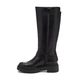 ROCKET DOG Parker Faux Leather Buckle Knee High Boots