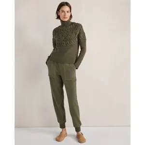 HAVEN WELL WITHIN Chenille Joggers - Grape Leaf