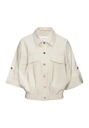 LASCANA Snap Front Shirt Jacket