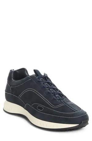 John Lobb Laced Stream Sneaker - Midnight