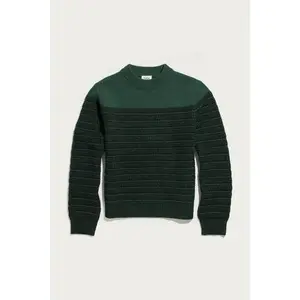 Bridge & Burn Sabine Merino Mock Neck Sweater - Pine Shadow