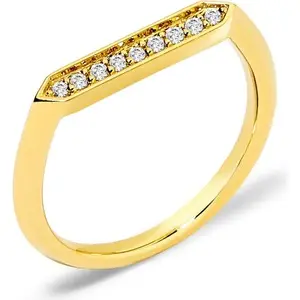 SYNA JEWELS Hex Ring - Diamond