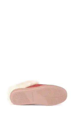 Minnetonka Genuine Shearling Mule