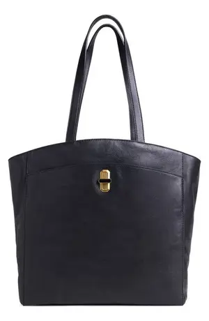 FAVORITE DAUGHTER Large Leather Dome Tote