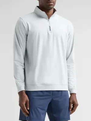 Boast Greenwich Quarter-zip Sweatshirt - Cloud Heather