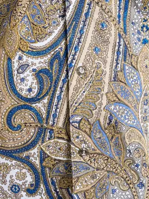 Robert Graham The Lansky Look Paisley Metallic Shirt