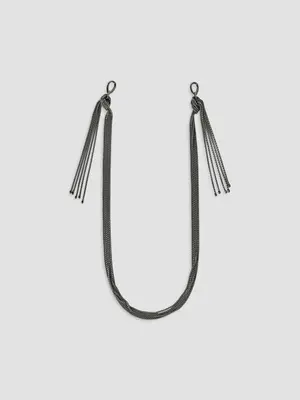 Brunello Cucinelli Sterling Silver Chain Silver