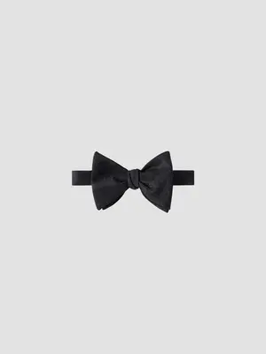 Brunello Cucinelli Virgin Wool Flannel Bow Tie