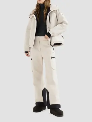 Brunello Cucinelli Bonded Techno Fabric Hooded Mountain Coat