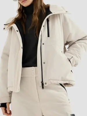 Brunello Cucinelli Bonded Techno Fabric Hooded Mountain Coat