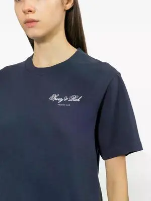 Sporty & Rich Club Script T-shirt