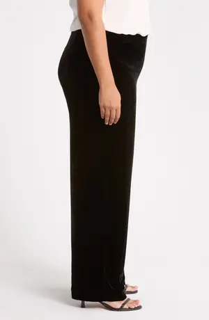 Eileen Fisher Velvet Wide Leg Pants