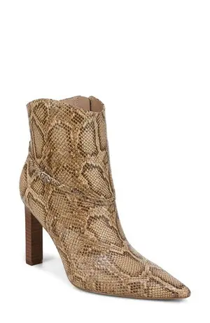 Sam Edelman Cambri Leather Bootie - Light Sand