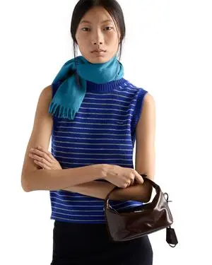 Prada Chérie Leather Mini-bag - Brown