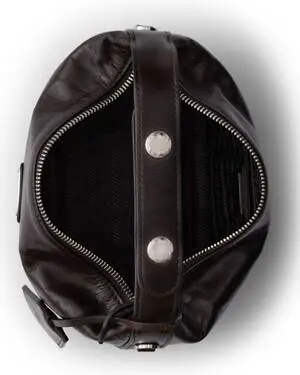 Prada Chérie Leather Mini-bag - Brown