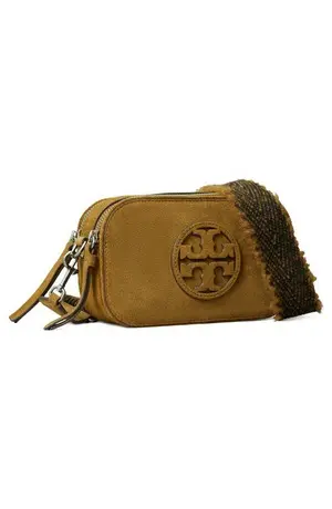 Tory Burch Miller Mini Suede Crossbody Bag