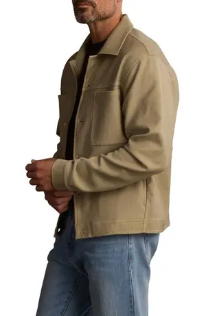THE NORMAL BRAND Comfort Terry All Day Jacket - Sand Dune