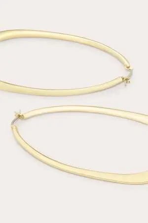 Ramy Brook Ariela Flat Hoops