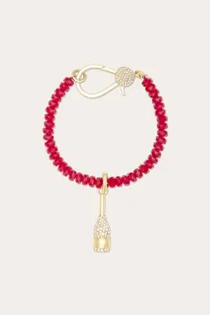 Ramy Brook Nova Statement Charm Bracelet - Salsa