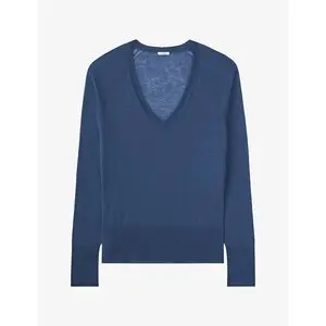 JOSEPH Cetus V-neck Cashmere Top