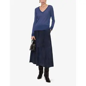 JOSEPH Cetus V-neck Cashmere Top