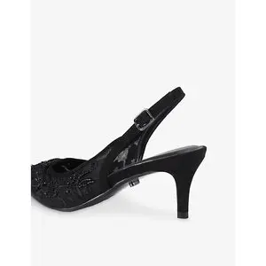 Carvela Positano Low Lace Slingbacks