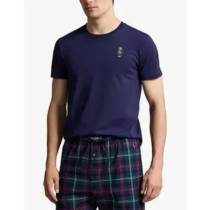 Polo Ralph Lauren Polo Bear Sleep Cotton T-shirt - Navy