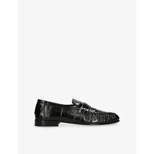 THE ROW Soft Eel Leather Loafers