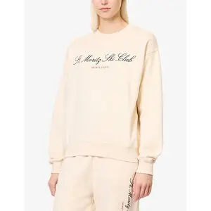 Sporty & Rich Ski Club Crewneck Jersey Jumper