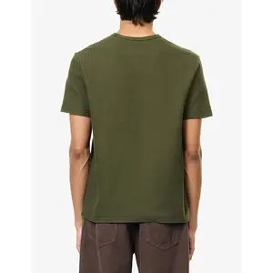 FRAME Crewneck Textured Cotton T-shirt