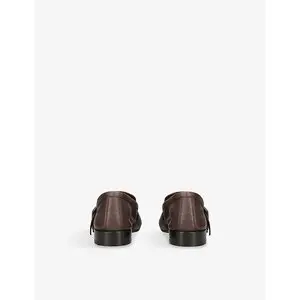 Dries Van Noten Block Leather Loafers