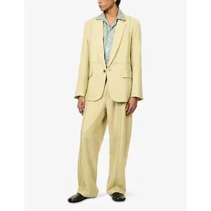 KARTIK RESEARCH Sultan Wide-leg Wool Trousers