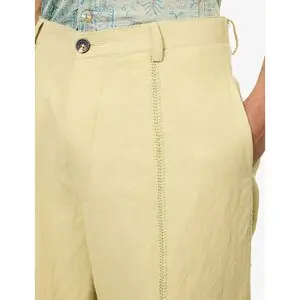 KARTIK RESEARCH Sultan Wide-leg Wool Trousers