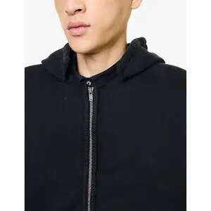 A.PRESSE Vintage Zip-up Cotton Hoody
