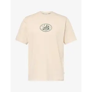 LES DEUX Woodhouse Graphic Cotton T-shirt - Ivory